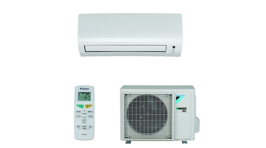 Daikin Sensira FTXF35D/RXF35D oldalfali split klíma csomag 3.5 kW ...