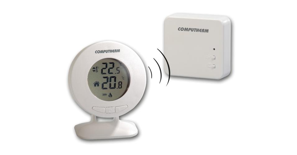 Computherm T30RF digitális szobatermosztát - Wifis, Rádiófrekvenciás, Okos termosztát
