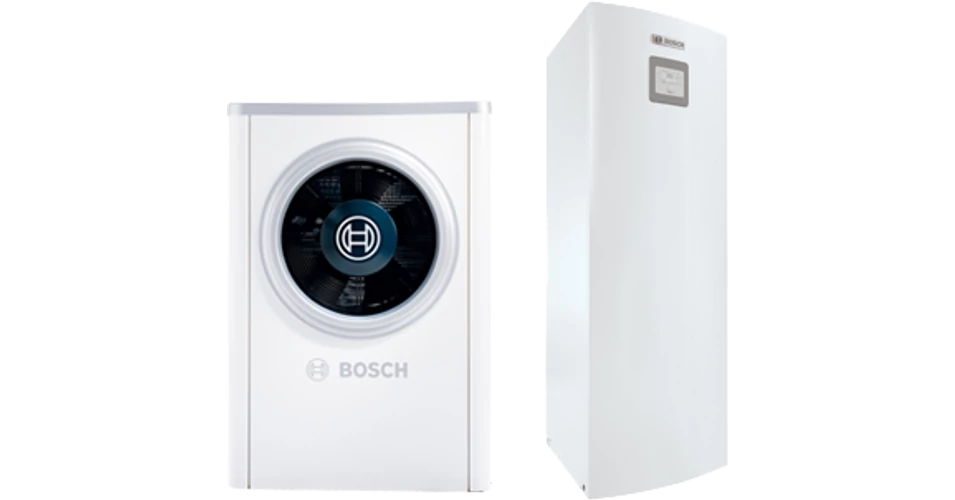 Bosch Compress 6000 AW-17+AWM 13-17 Levegő-víz hőszivattyú 17 kW 3F ...