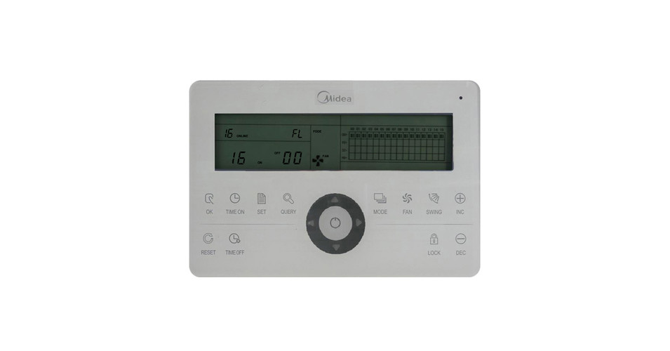 Midea CCM30/BKE-A KÖZPONTI VEZÉRLŐ - Kiegészítők